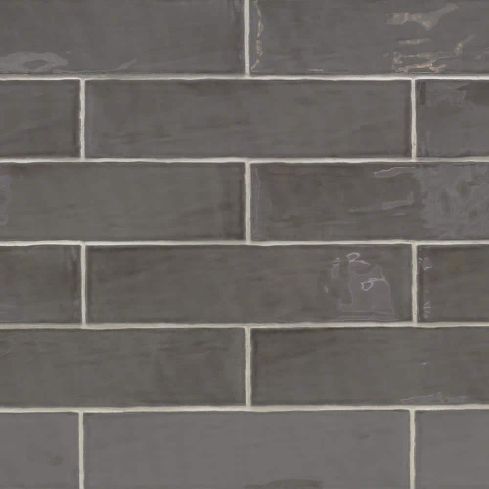 Ivy Hill Tile Catalina Driftwood 3 in. x 12 in. x 8 mm Polished Ceramic ...