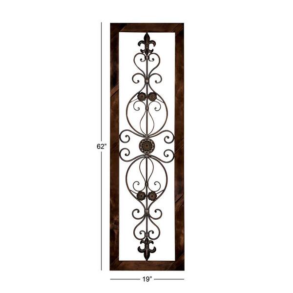 Metal Wall Plaque Unique Vertical Wall Fixer