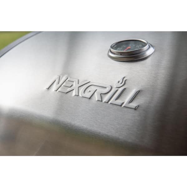 Nexgrill 5-Burner Propane Gas Grill in Stainless Steel with Side Burner ...