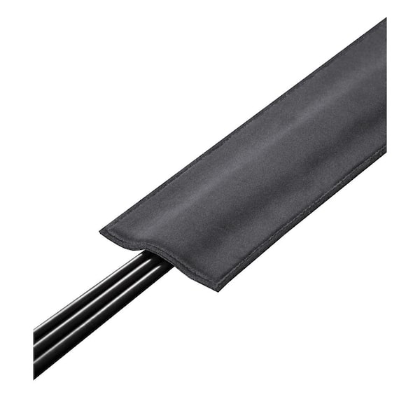 UT Wire 3 in. x 5 ft. Cushioned Fabric Carpet Cord Cover Conduit in ...