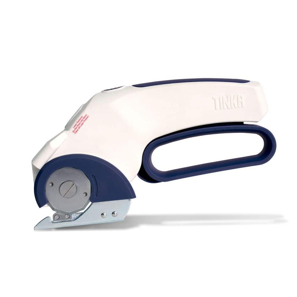 TINKR Cordless Electric Scissors with Self-Sharpening Blade and Laser ...