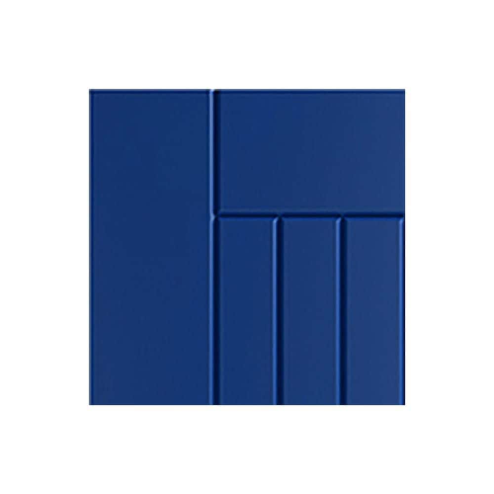 WeatherStrong Daytona 7.25 in. W x 0.625 in. D x 7.25 in. H Blue ...