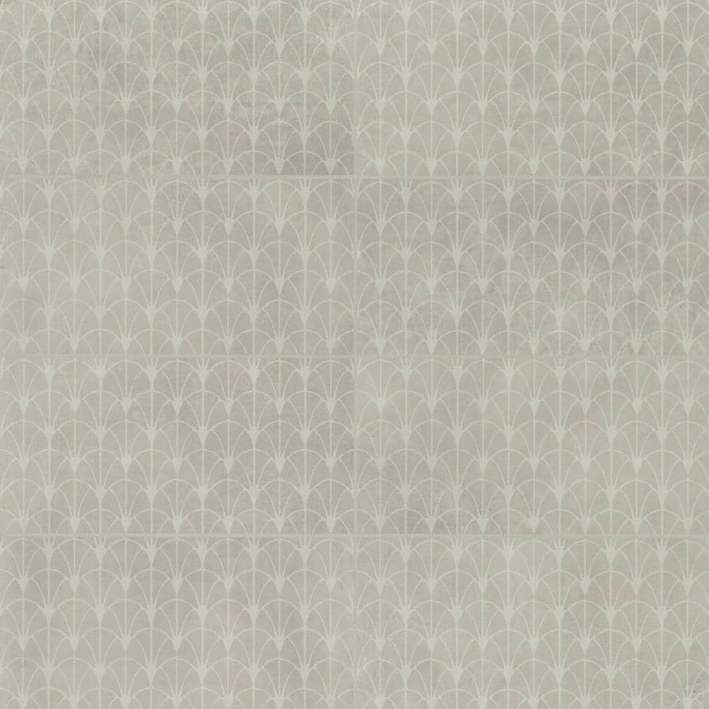 Bedrosians Sample-Wave 4 in. x 5 in. Honed Ash Porcelain Tile 100002134 ...