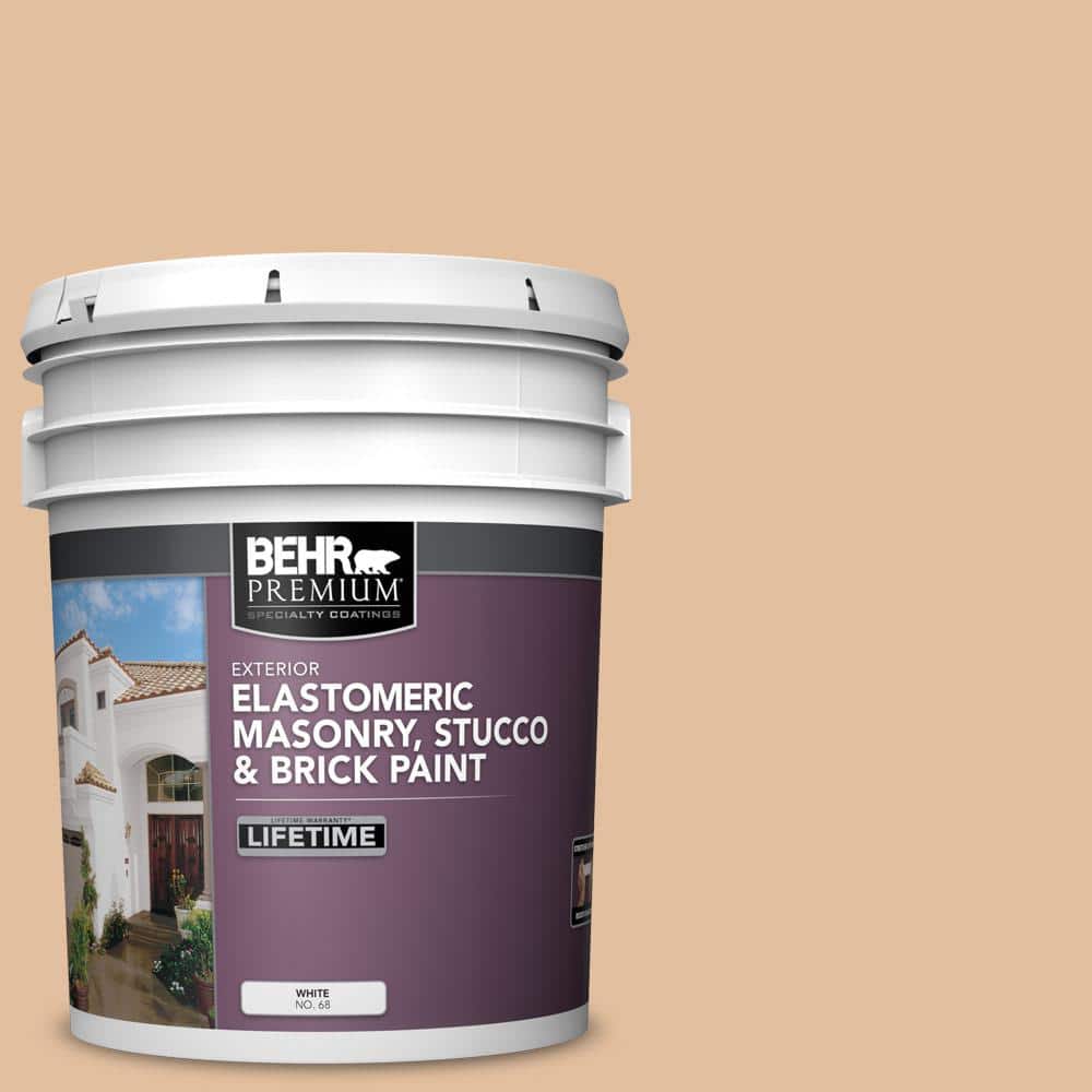 BEHR PREMIUM 5 gal. #S270-3 Tostada Elastomeric Masonry, Stucco and ... BEHR PREMIUM 5 gal. #S270-3 Tostada Elastomeric Masonry, Stucco and ...