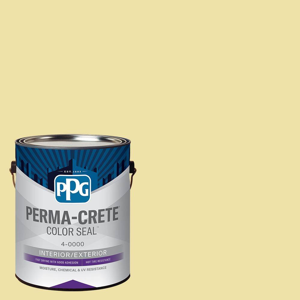 Perma-Crete Color Seal 1 gal. PPG1107-3 Turning Oakleaf Satin Interior ...