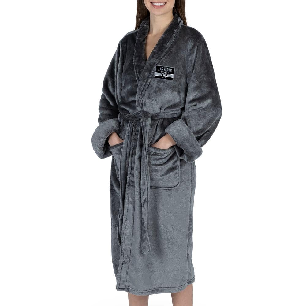 THE NORTHWEST GROUP NFL Raiders Rollout Charcoal S/M Silk Touch Robe ...