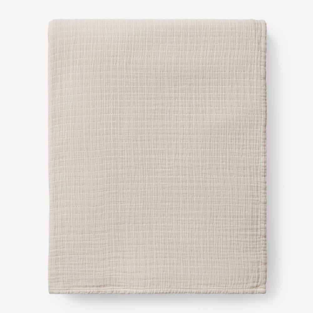 The Company Store Gossamer Linen Cotton Full Blanket 51198W-F-LINEN ...