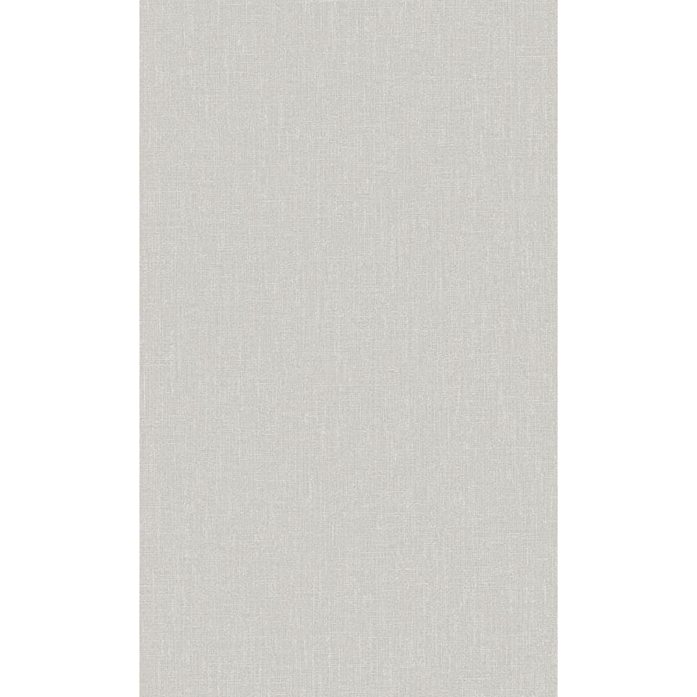 Walls Republic Light Grey Textured Plain Textile Printed Non-Woven ...