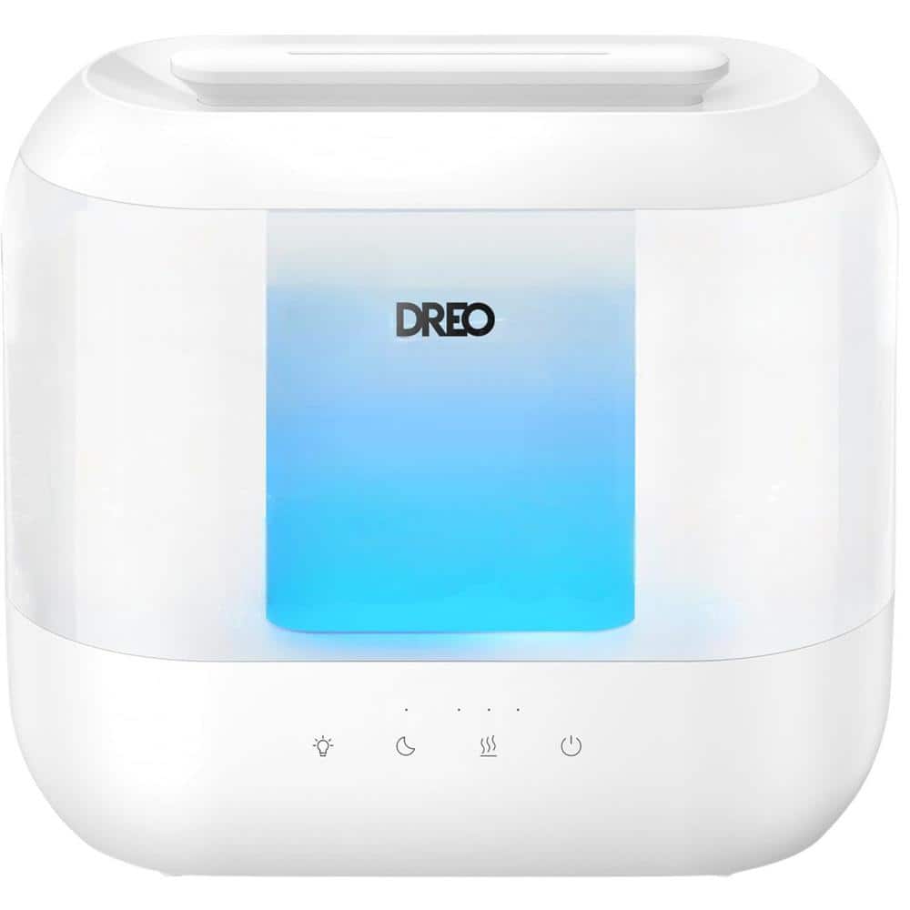 Lukyamzn 1 Gal. Top Fill Cool Mist Humidifier with Oil Diffuser and ...