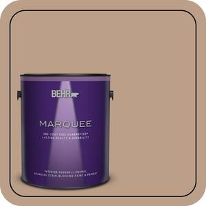 BEHR PREMIUM PLUS 8 oz. #N240-4 Sierra Satin Enamel Interior/Exterior ...