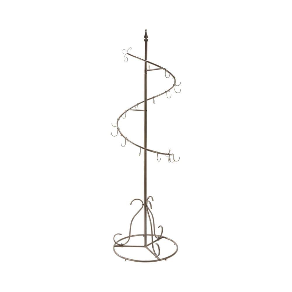 TRIPAR INTERNATIONAL, INC. Spiral 15-Hook Metal Freestanding Purse Tree ...