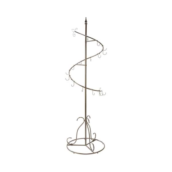 TRIPAR INTERNATIONAL, INC. Spiral 15-Hook Metal Freestanding Purse Tree ...
