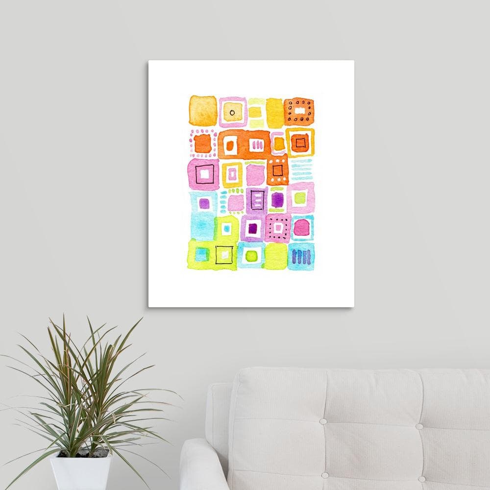 Abstract Painting Squares