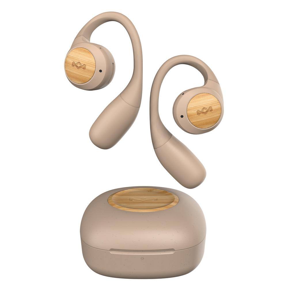 HOUSE OF MARLEY Liberate Open-Ear True Wireless Earbuds Cream EM-JE104 ...