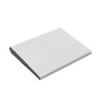 Frost King 1-1/2 in. High x 1-3/4 in. wide White Door Corner Guards for ...