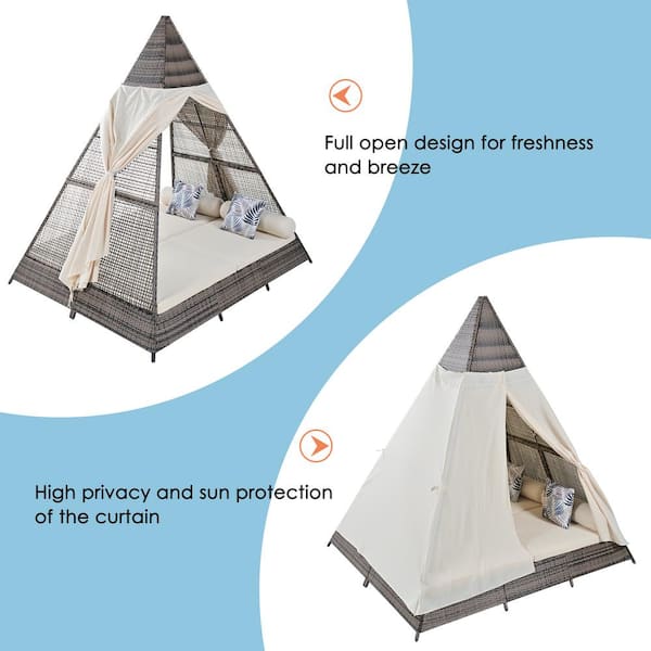 Pyramid Shaped Tent