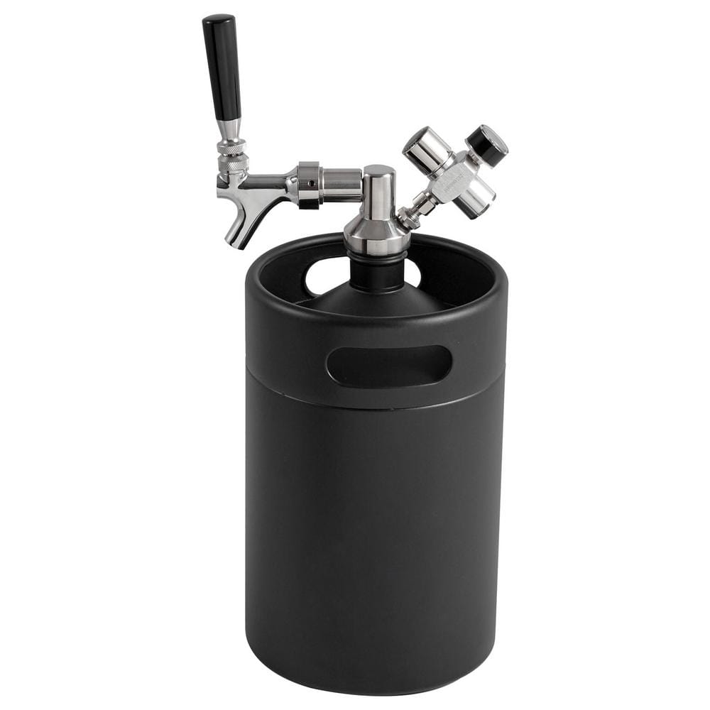SVOPES Beer Growler Tap System. 170 oz. 5L. Stainless Steel Mini Keg ...