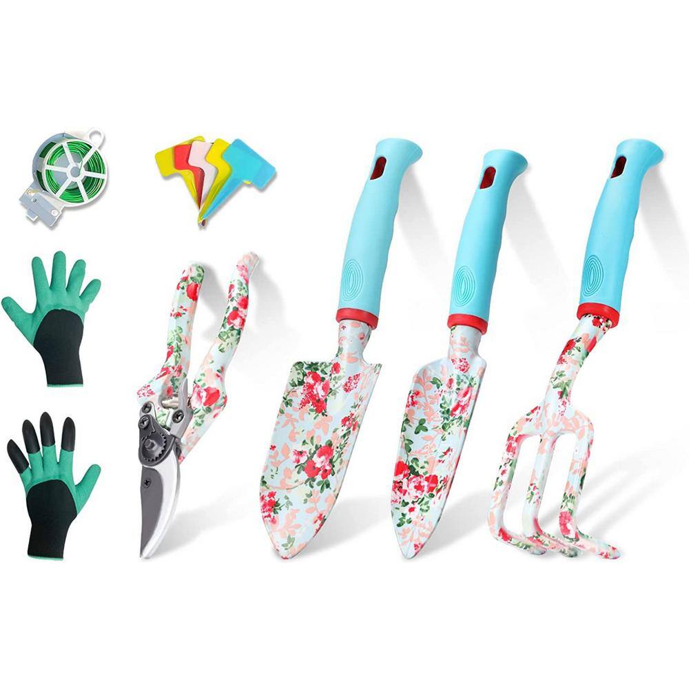7-Piece Garden Tool Set B0BF4G4G3Y - The Home Depot