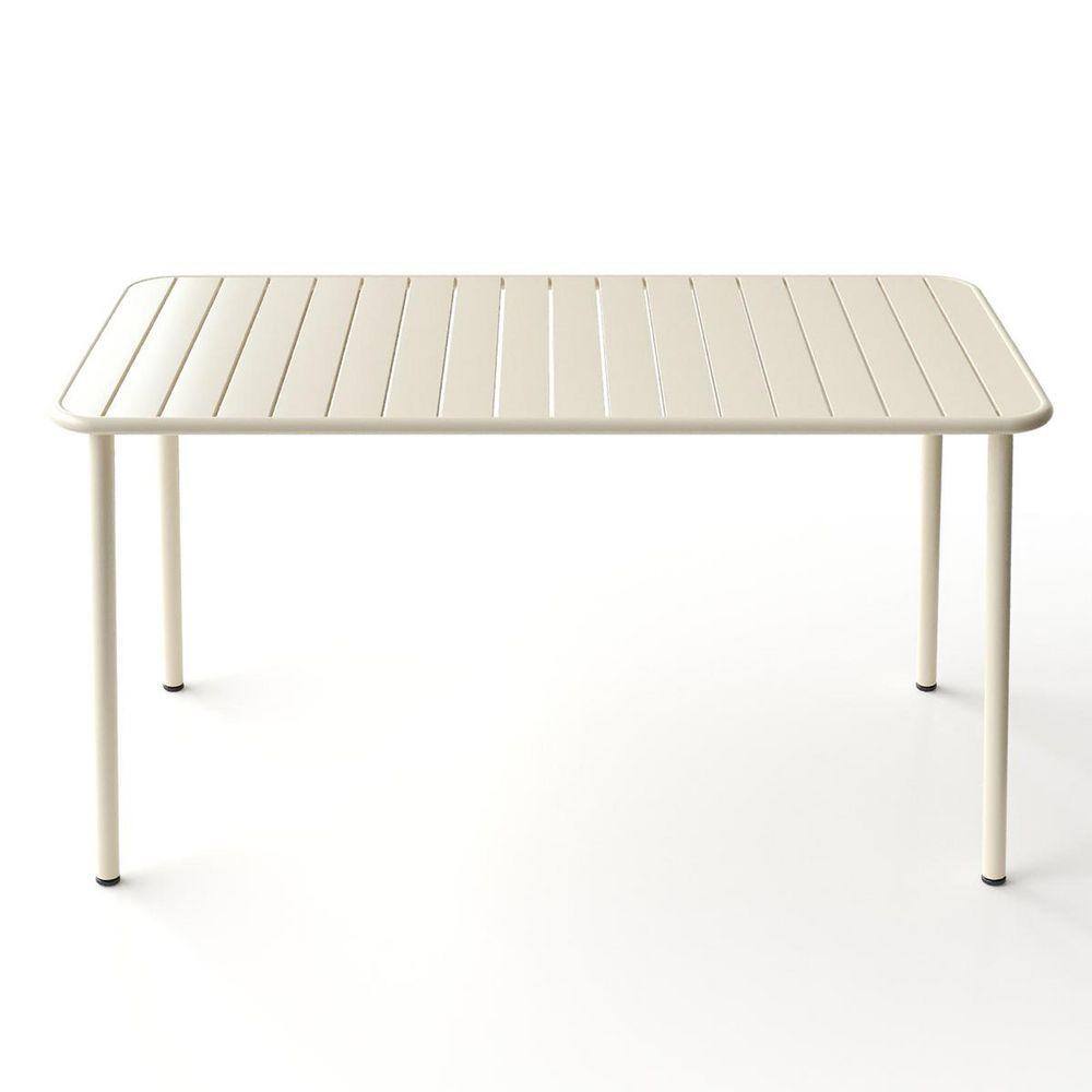 Zeus & Ruta Frosty Green Metal and Waterproof Fabric Rectangular ...