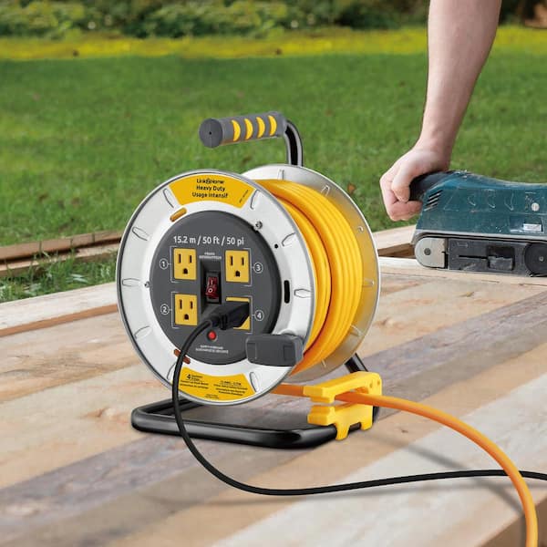 Heavy Duty Extension Cord Reel