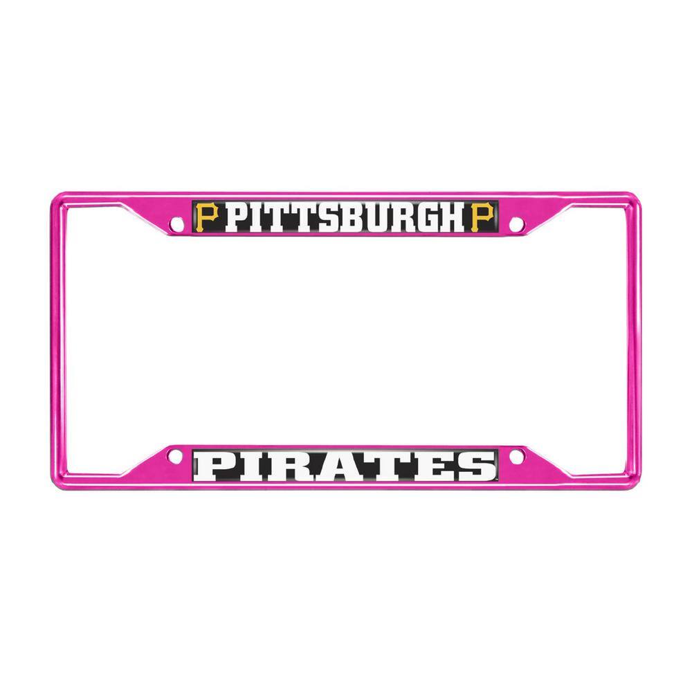 FANMATS Universal Fit MLB - Pittsburgh Pirates License Plate Frame ...