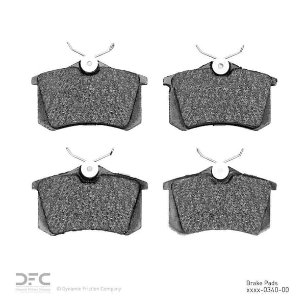 DFC 3000 Semi-Metallic Brake Pads 1311-0340-00 - The Home Depot