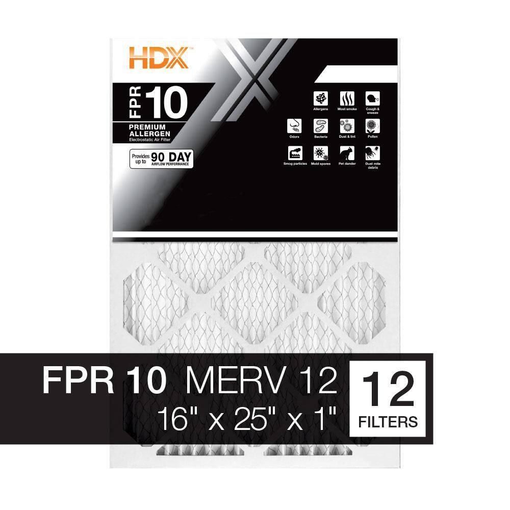Reviews for HDX 16 in. x 25 in. x 1 in. Premium Pleated Air Filter FPR ...