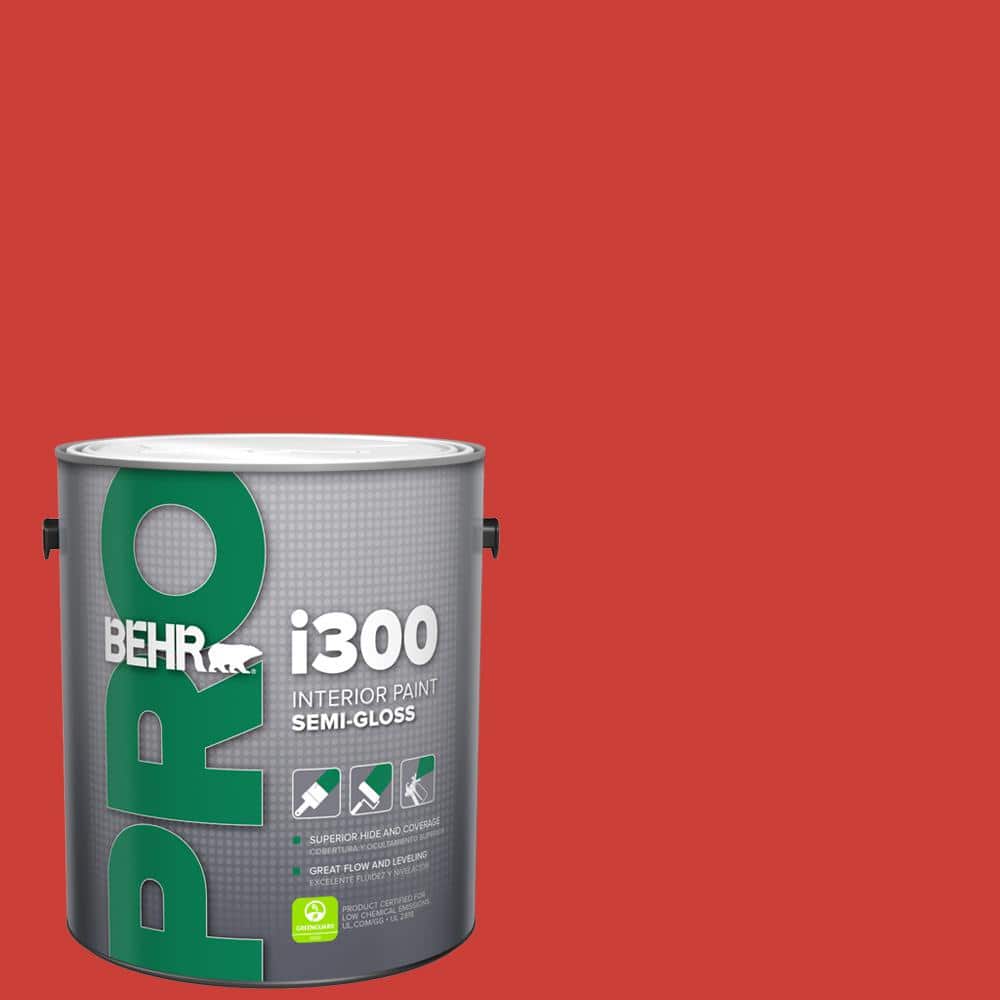BEHR PRO 1 gal. #P170-7 100 Mph Semi-Gloss Interior Paint PR37301 - The ...