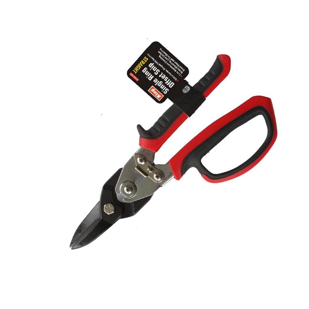 KING Straight Sing Ring Handle Offset Snip 0100-0 - The Home Depot