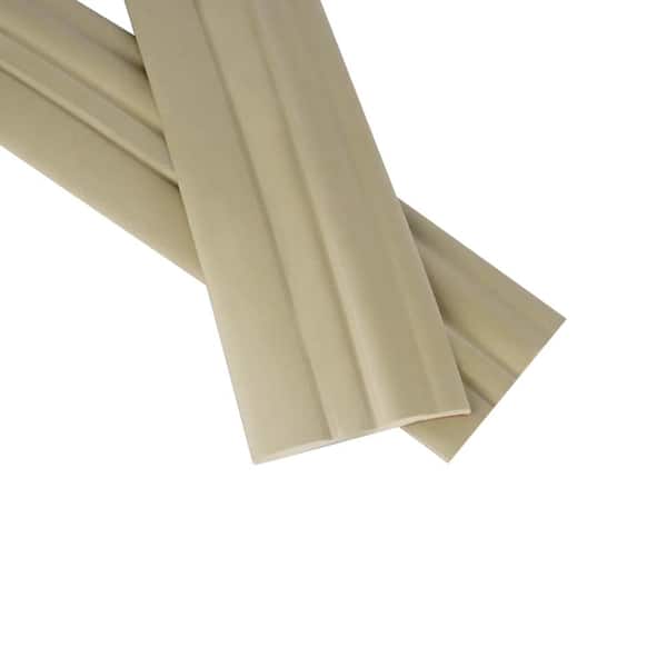 Wellco 1/2 in. Dia x 10 ft. L x 1/2 in. W Quarter Round PVC Flexible ...
