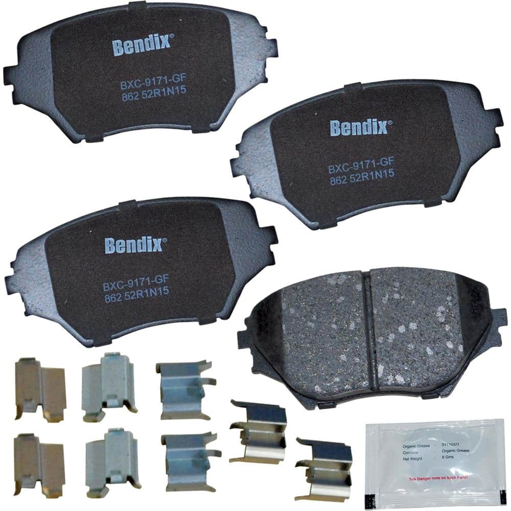 Bendix Premium Copper Free Disc Brake Pad Set CFC862 - The Home Depot