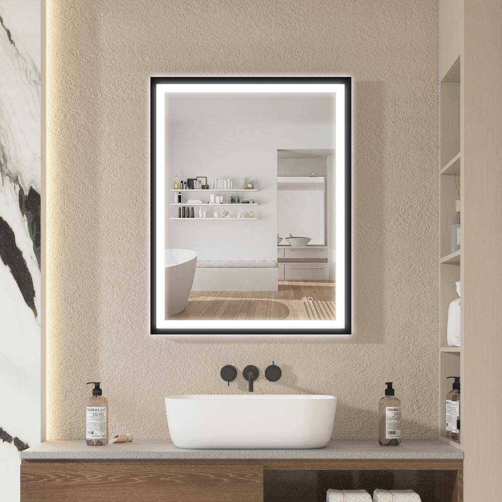 Reviews for FORCLOVER 28 in. W x 36 in. H Medium Rectangular Framed ...