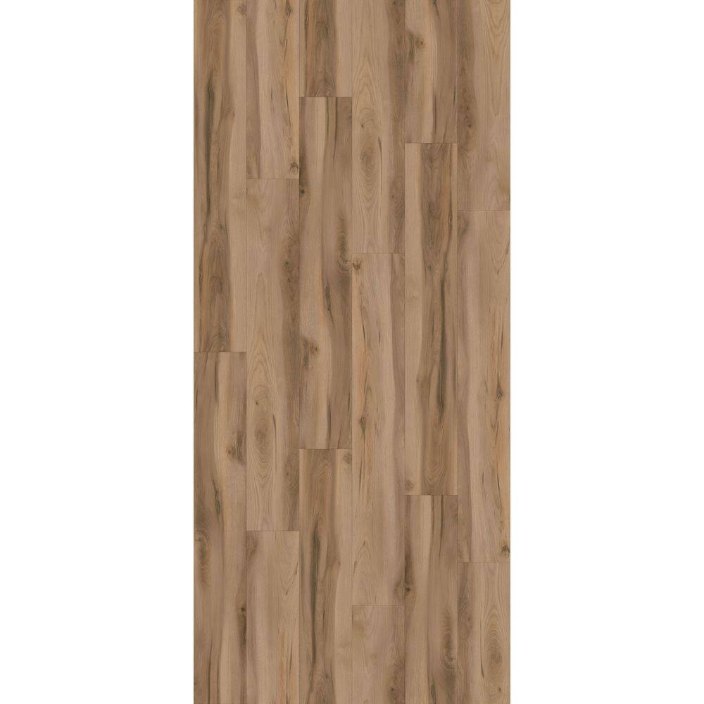 TOUCH OF COLOR FLOORING Camelia Barley 20 MIL x 7 in. W x 60 in. L ...