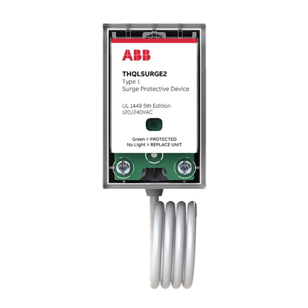 GE Whole Home 240-Volt 25 kA Panel Mount Surge Protection Device ...