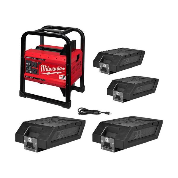 Milwaukee MX FUEL 3600-Watt/1800-Watt Push Start Portable Battery ...