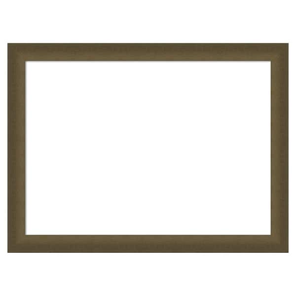 Amanti Art Blaine Light Bronze Narrow 32 in. x 24 in. Polystyrene ...