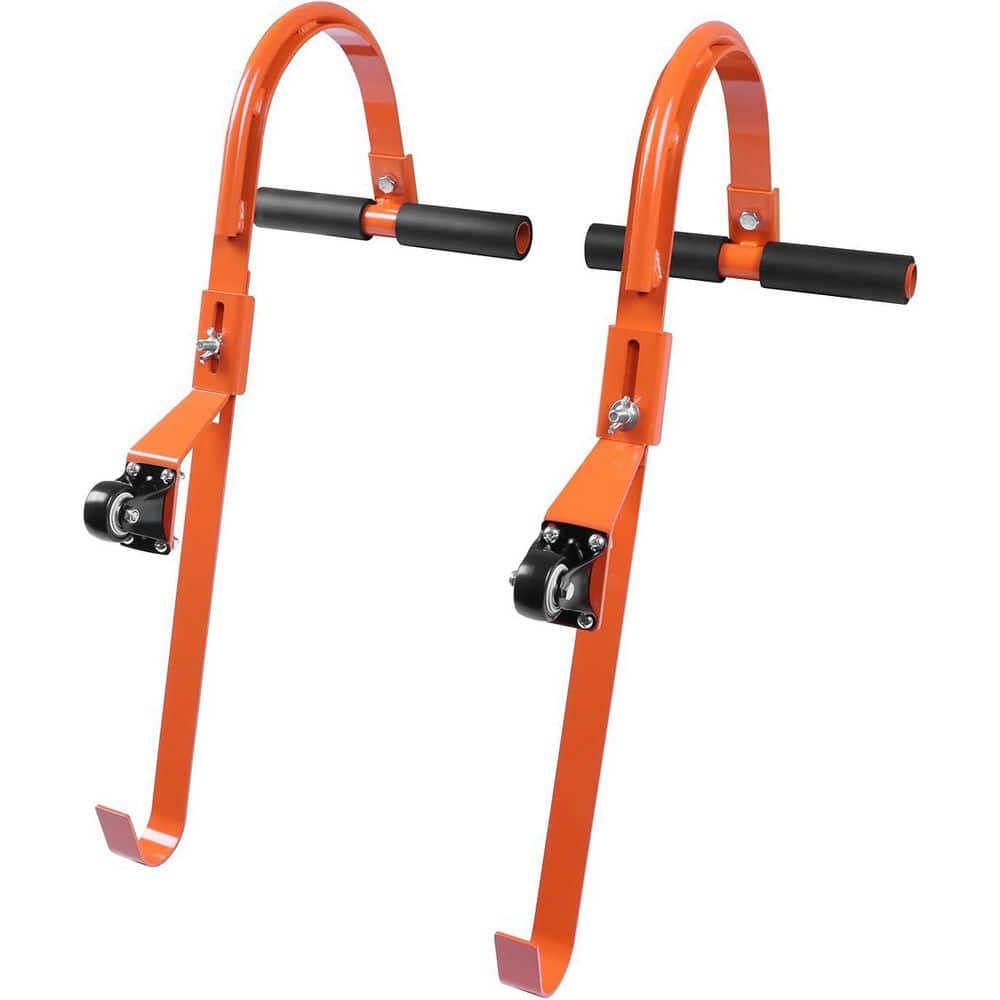 KIWDZFU 2-Pieces Ladder Roof Hook Aluminum Stabilizer 500 lbs. with ...