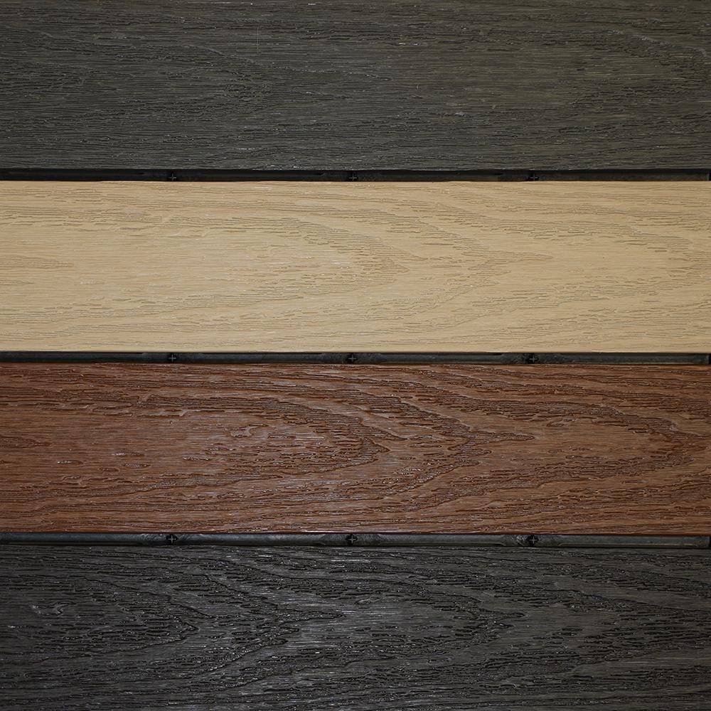NewTechWood UltraShield Naturale 1 ft. x 1 ft. Composite Quick Deck ...