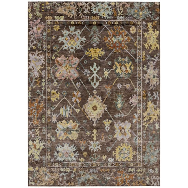 Addison Rugs Chantille Machine Washable Indoor/Outdoor Abstract ACN2234 ...