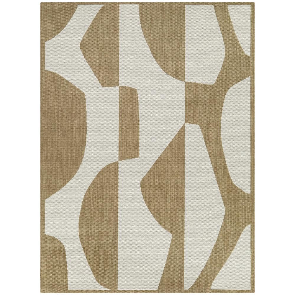 BALTA Rodin Tan 8 ft. x 10 ft. Abstract Indoor/Outdoor Area Rug 3116452 ...