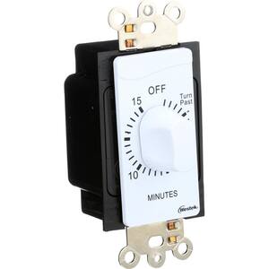 Westek Electric 60 Min In-Wall Countdown Timer - White TMDCD60
