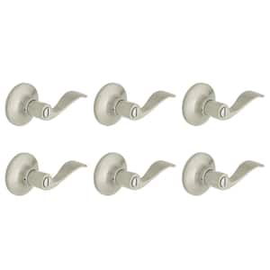 Defiant Wave Satin Nickel Bed/Bath Door Lever 12-Pack LC2X201BDC - The ...