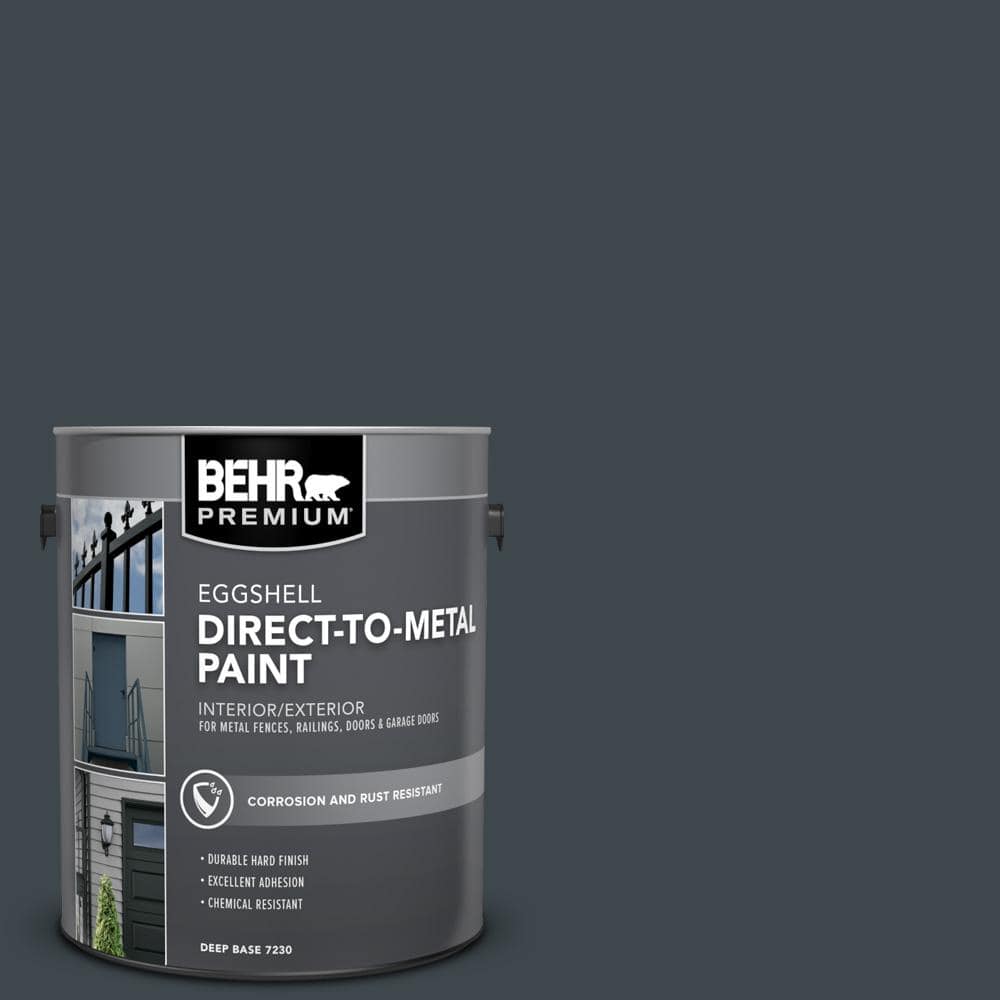 BEHR PREMIUM 1 gal. #PPU25-23 Winter Way Eggshell Direct to Metal ...