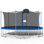 maocao hoom 16 ft. Round Backyard Trampoline with Safety Enclosure ...