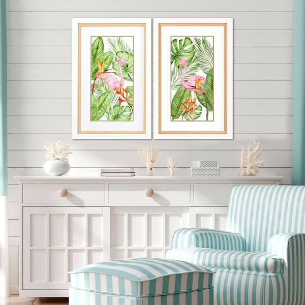 Paragon Allen 2 Piece Framed 2 Piece Nature Art Print 34 in. x 22 in ...