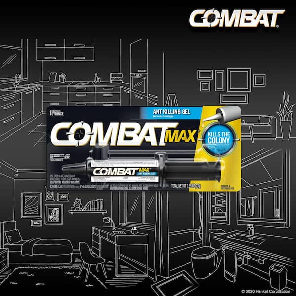 COMBAT 0.95 oz. Source Kill Max Ant Gel 2340097306 - The Home Depot