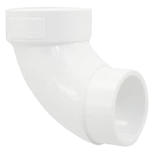 NIBCO 1-1/2 in. PVC DWV 90-Degree Spigot x Hub Street Elbow (10-Pack) CP48072HD112 - The Home Depot