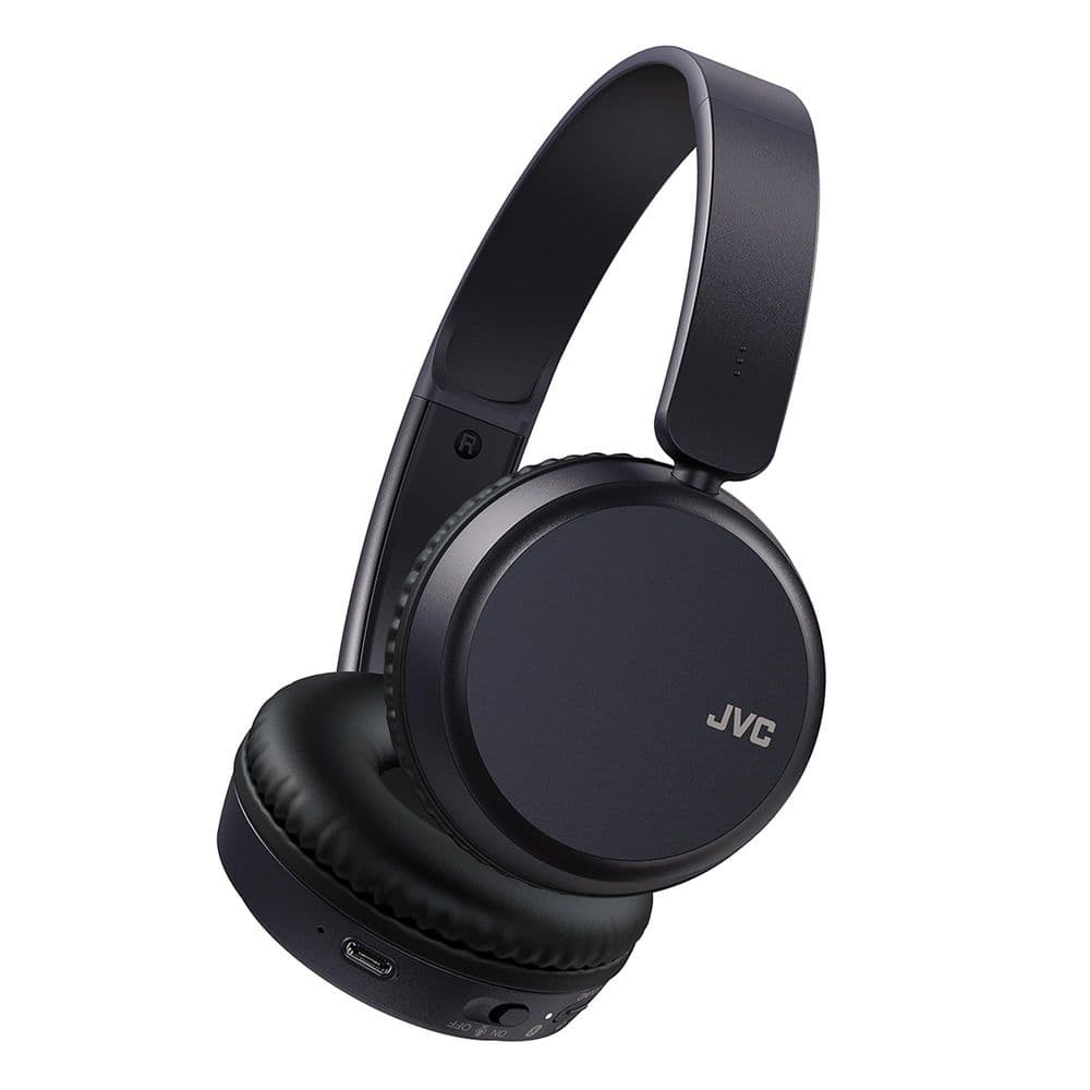 JVC Blue Wireless Bluetooth On the Ear Over The Head Foldable ...