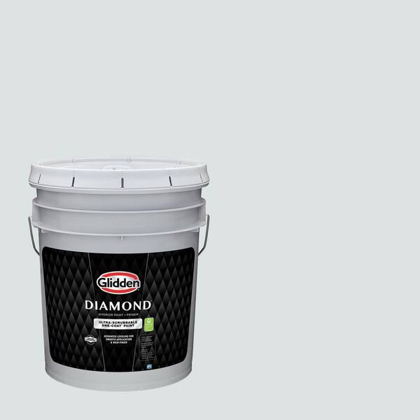 Glidden Diamond 5 gal. PPG1012-2 Inverness Gray Ultra-Flat Interior ...