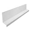 Gibraltar Building Products 1 in. x 10 ft. Galvanized Steel Z Bar ...